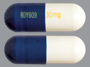 What does Duloxetine Hcl look like?