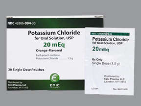 What does Potassium Chloride look like?