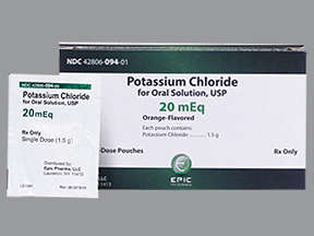 What does Potassium Chloride look like?