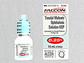 What does Timolol Maleate look like?