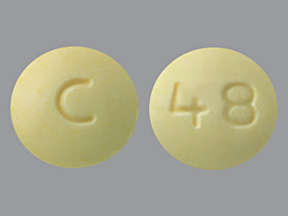 What does Olanzapine look like?