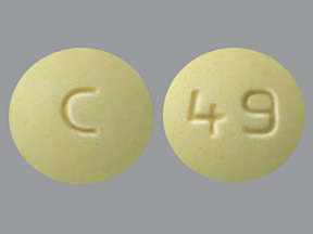 What does Olanzapine look like?