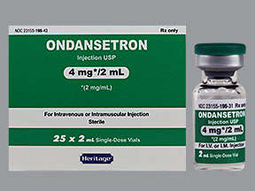 What does Ondansetron Hcl look like?