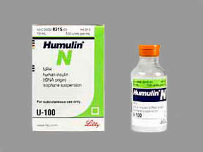 Humulin N efectos secundarios y detalles de la droga