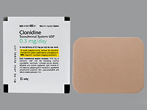 What does Clonidine Hcl look like?