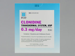 What does Clonidine Hcl look like?