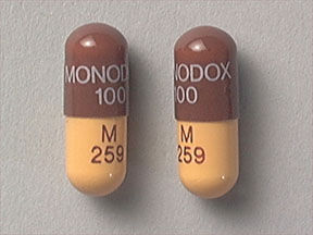Monodox side effects and drug details