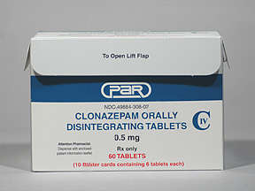 What does Clonazepam look like?