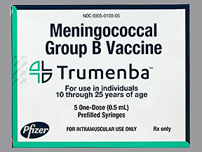 Trumenba Logo GSK's 5 In 1 Meningococcal Shot Wins FDA Approval