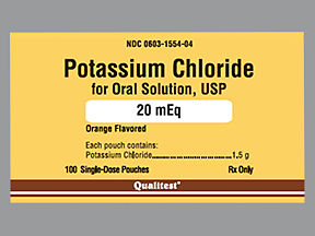 What does Potassium Chloride look like?