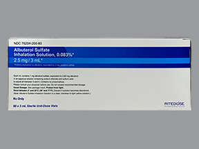 What does Albuterol Sulfate look like?