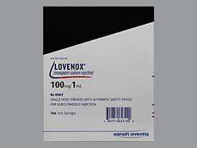 What does Lovenox look like?