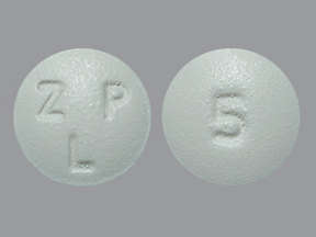What does Zolpidem Tartrate look like?