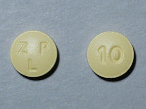 What does Zolpidem Tartrate look like?