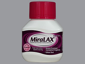 What does Miralax look like?