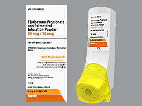 What does Fluticasone-Salmeterol look like?