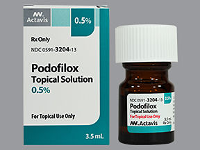 Podofilox side effects, images, and drug details - Inside Rx