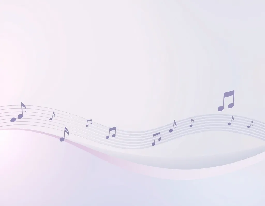 InspirePix | Music notes gradual texture pastel tones
