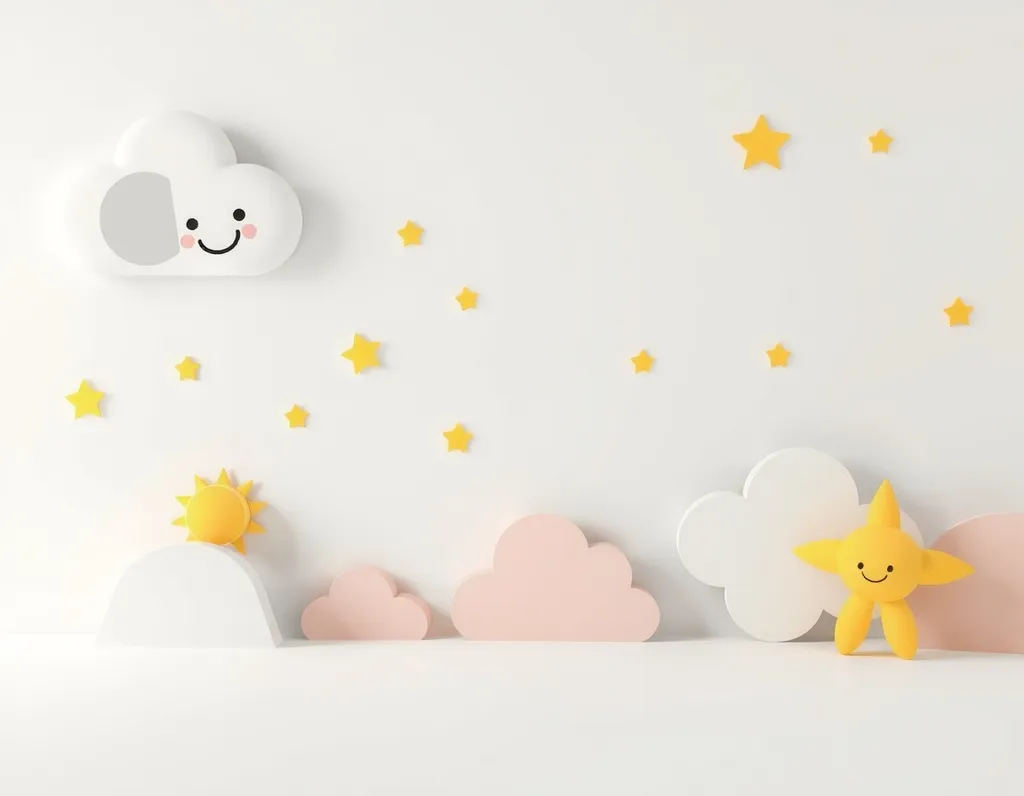 InspirePix | Pastel animals clouds background