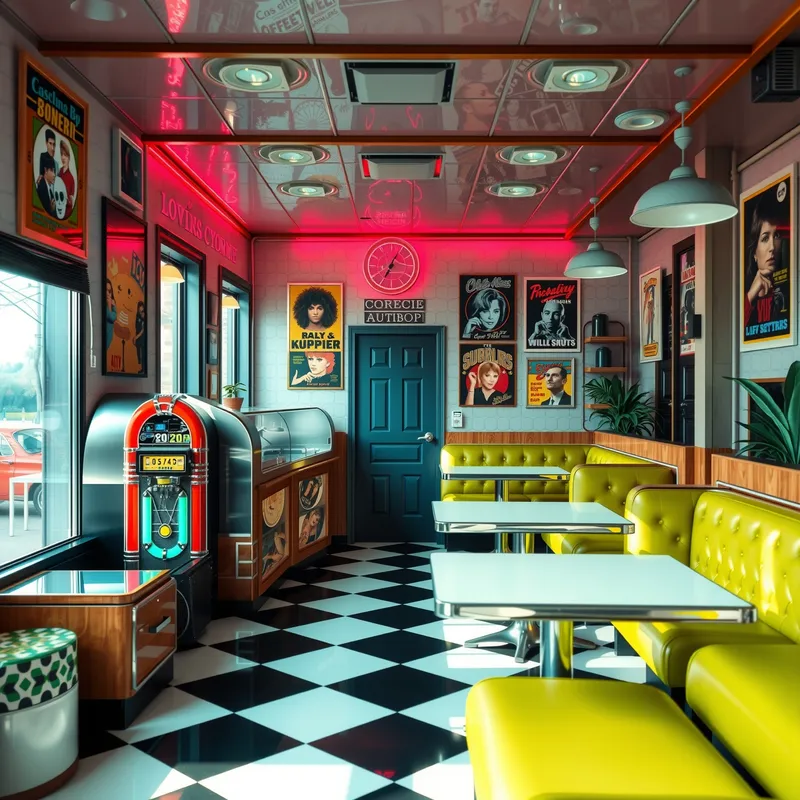 InspirePix | Retro coffee shop s vibes