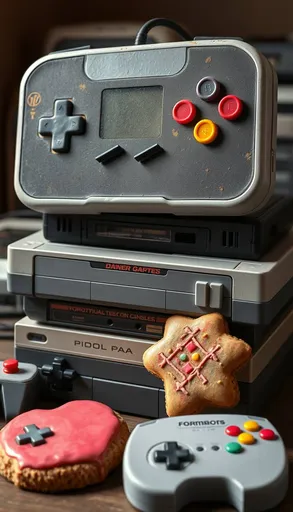 InspirePix | Vintage bit controller pixel swirl vhs tapes old consoles ...