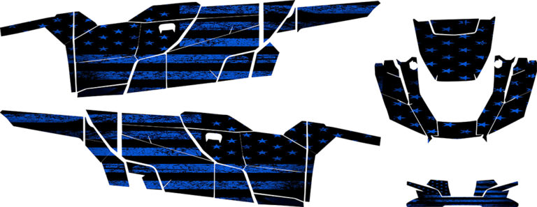 2016-2020 Polaris General 1000 4 Full Graphic Kit - The Vinyl Creator
