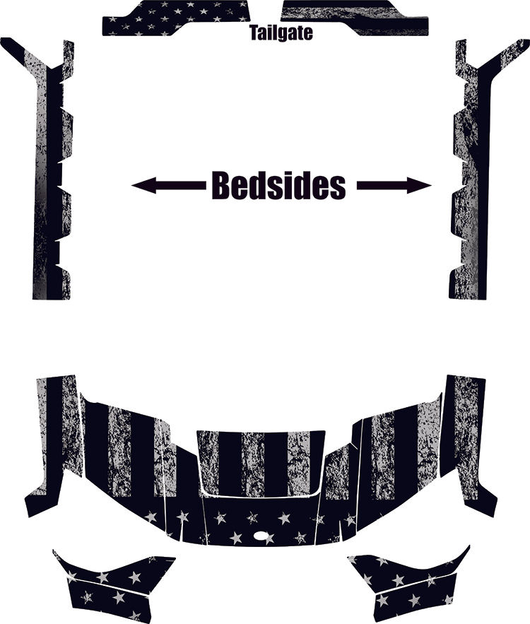 2018-Present Polaris Ranger XP 1000 Wrap Kits - The Vinyl Creator