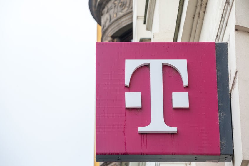 T-Mobile U.S. Inc. reports £14.83 billion of revenue in the fourth quarter.