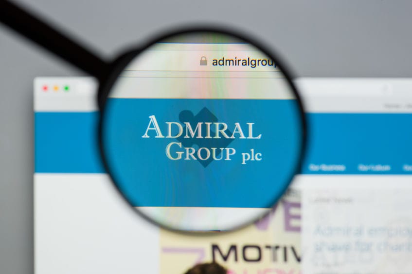 Admiral Group plc says its turnover climbed by 2% in 2020.