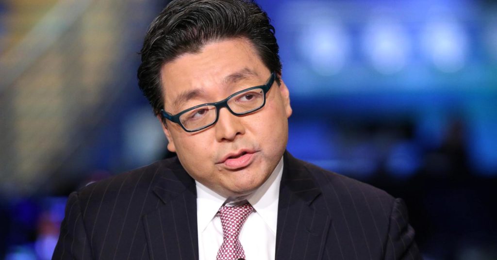 Tom Lee s'en tient à sa prévision de prix Bitcoin de 100 000 $ pour ...