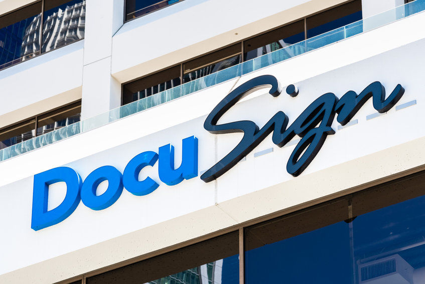 DocuSign has returned 42% in a month. Technical indicators show another ...