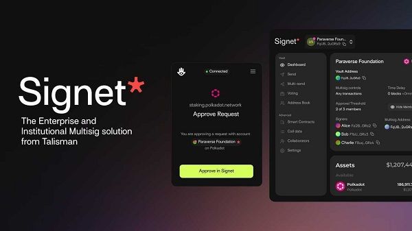 Signet launches private beta, a game-changer for Polkadot's Multisig ...
