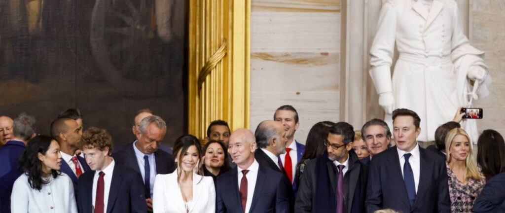 Trump's inauguration: billionaires and CEOs present at the ceremony ...