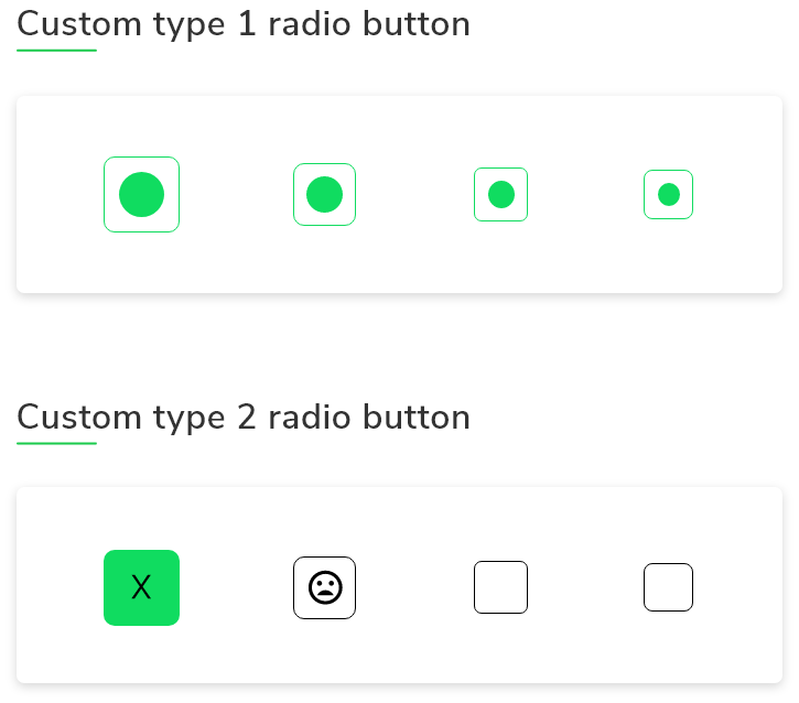 Custom Flutter widgets that makes Checkbox and Radio Buttons much Custom Flutter widgets that makes Checkbox and Radio Buttons much