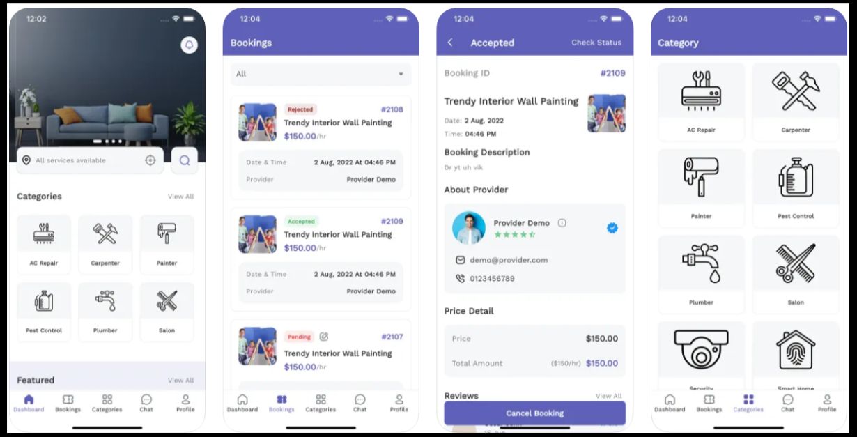 Top 10 On-demand Home Service Apps List to use in India 2024