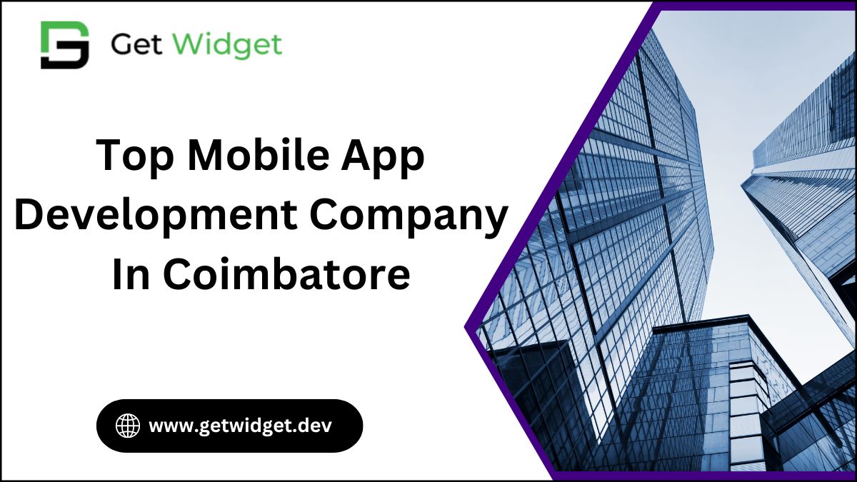Top Mobile App Development Company In Coimbatore