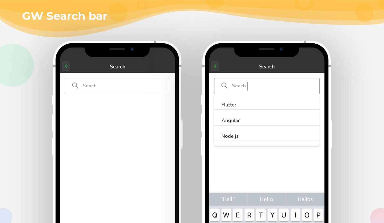 How To Create And Implement Searchbar In Flutter With Example Code Tutorial