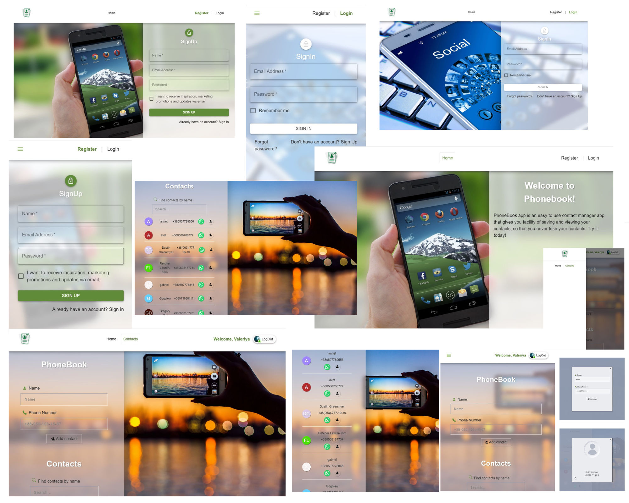GitHub - Iryna-Vyshniak/ContactBook: Contact Book app is an easy to use ...