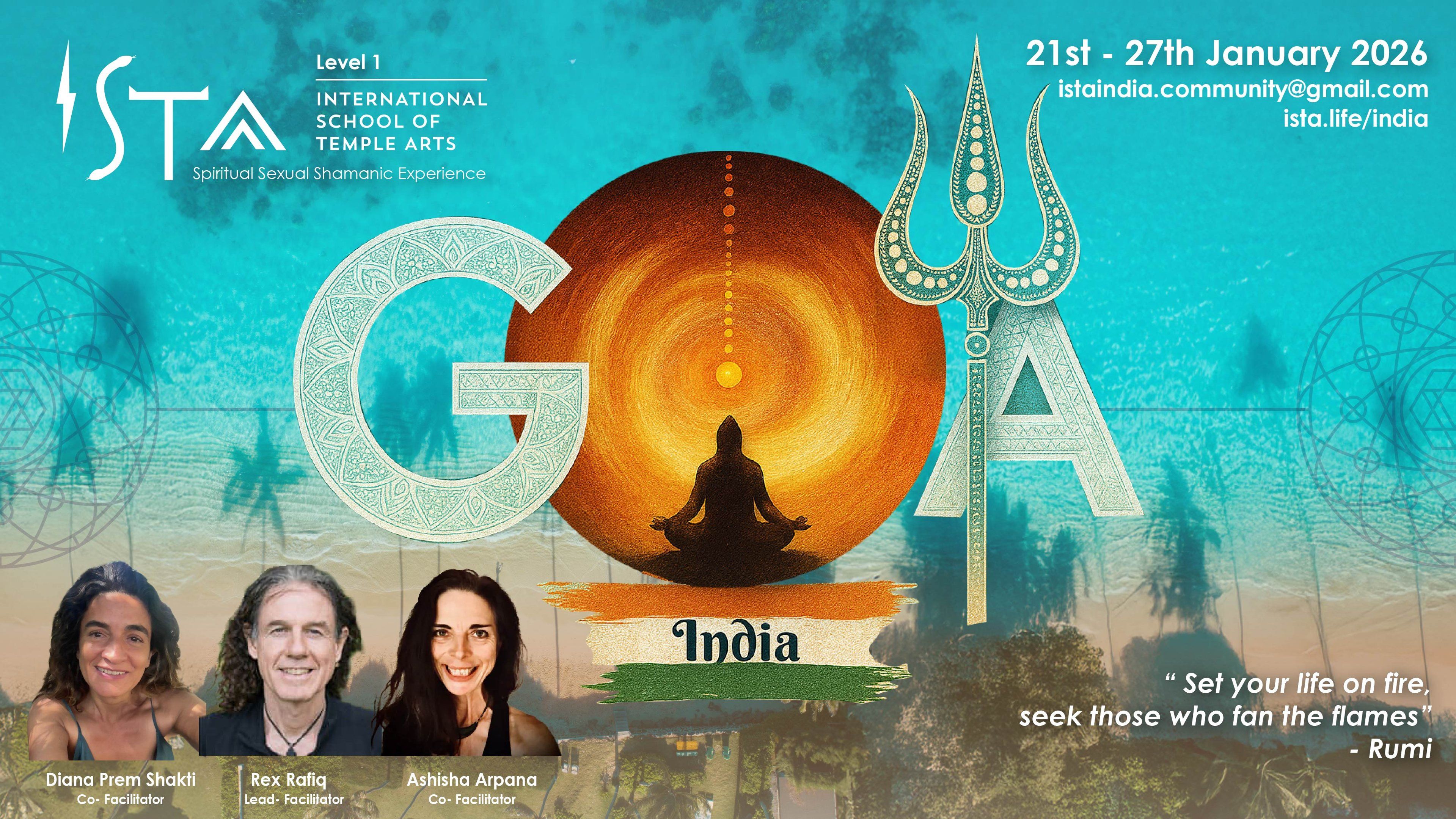 ISTA | ISTA Level 1 - Goa, India! , 21-27 Jan 2026