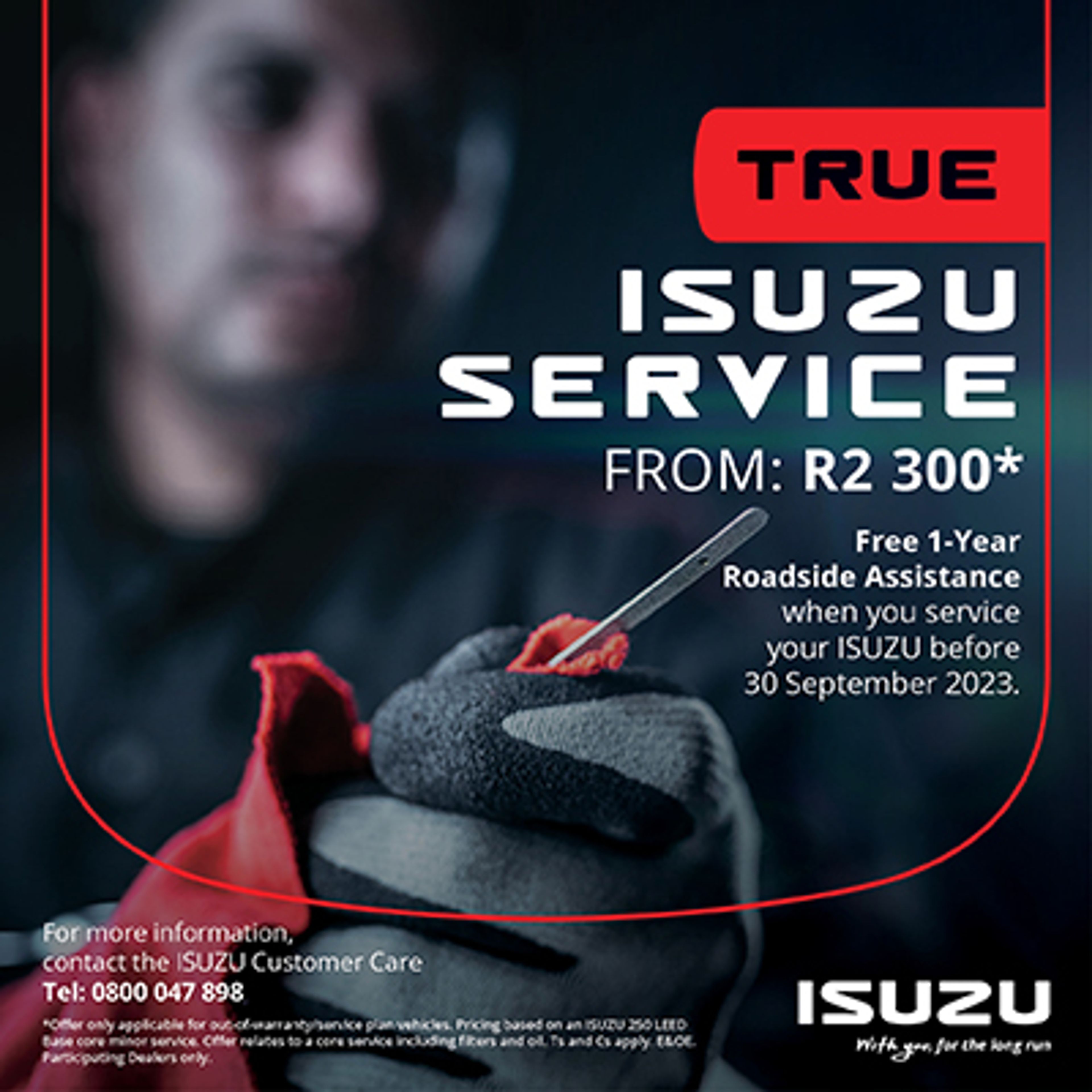 Book Your Vehicle Service | The Best Technicians & Parts | ISUZU SA