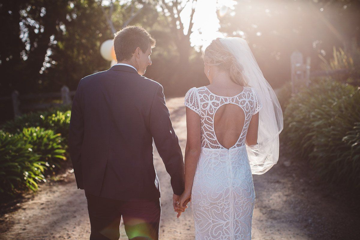 Real wedding - Sarah & Tim, Red Hill VIC - Ivory Tribe