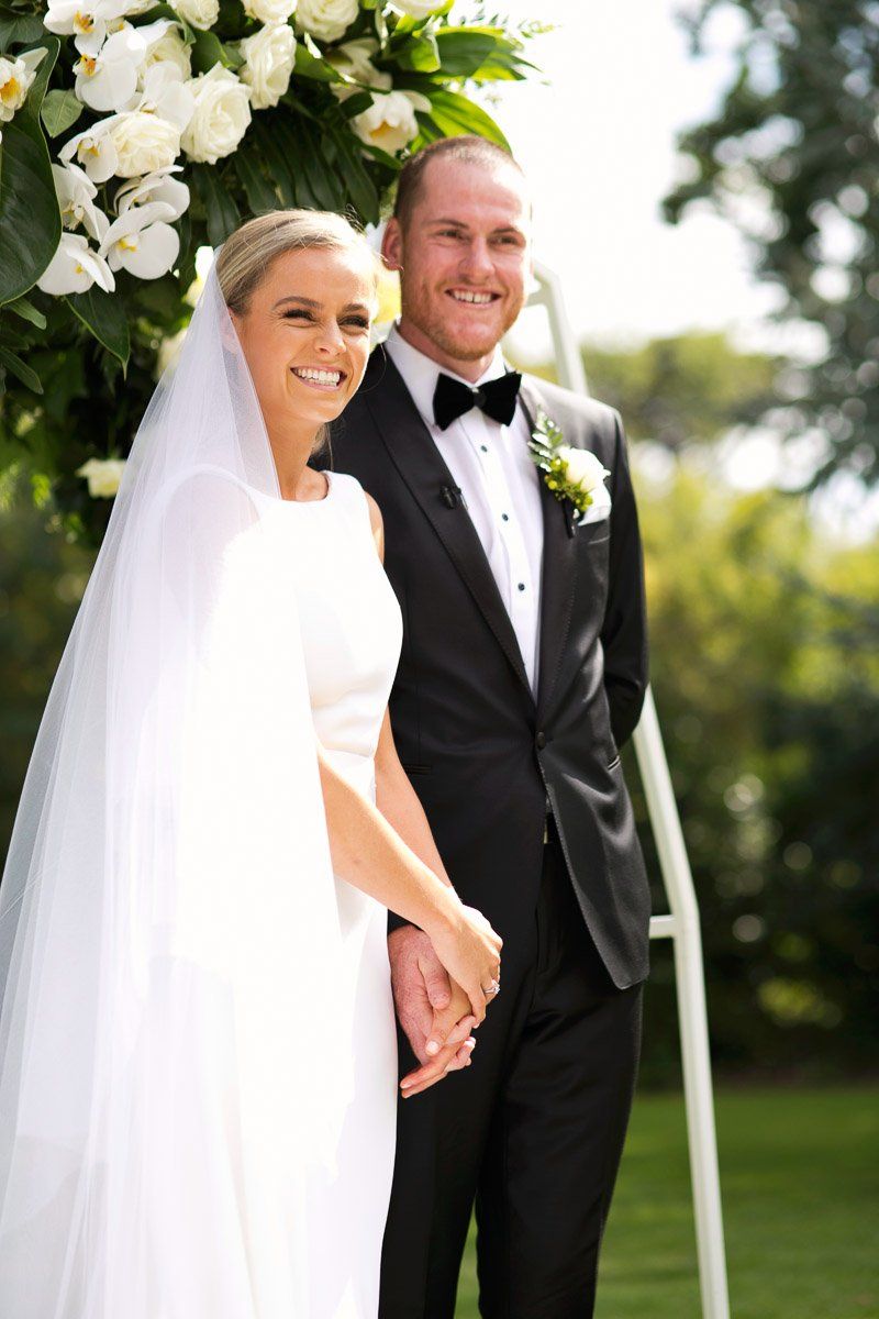 Real wedding - Sarah and Jarryd, Ripponlea VIC - Ivory Tribe