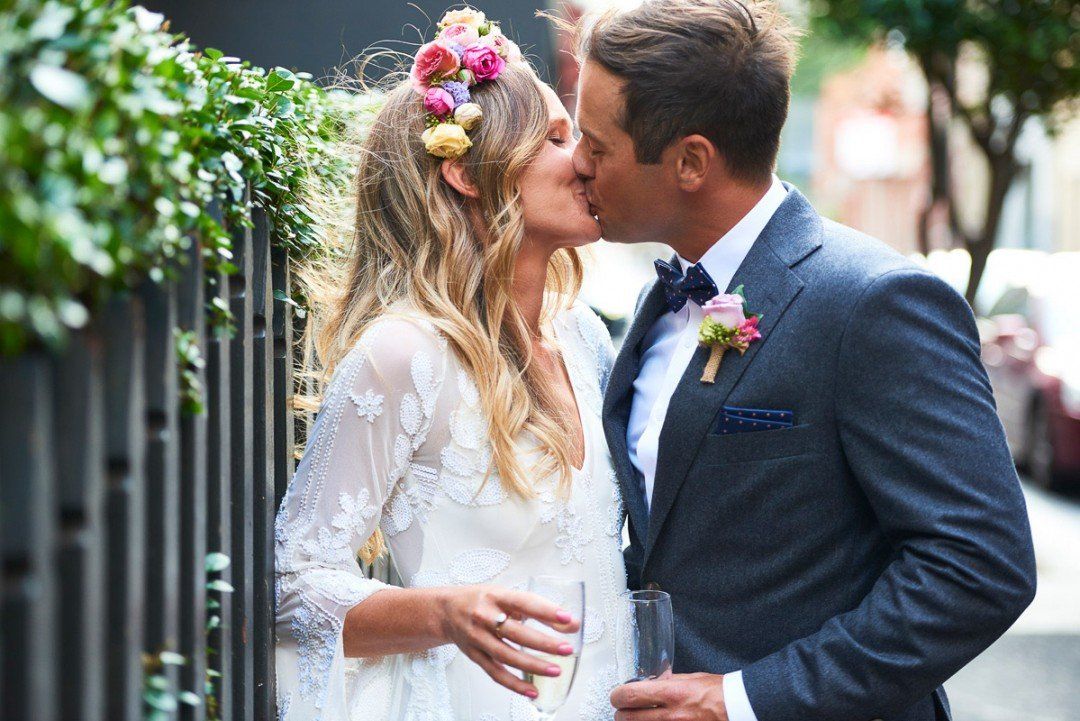 Real Wedding - Tarryn & Charlie, Melbourne CBD VIC - Ivory Tribe