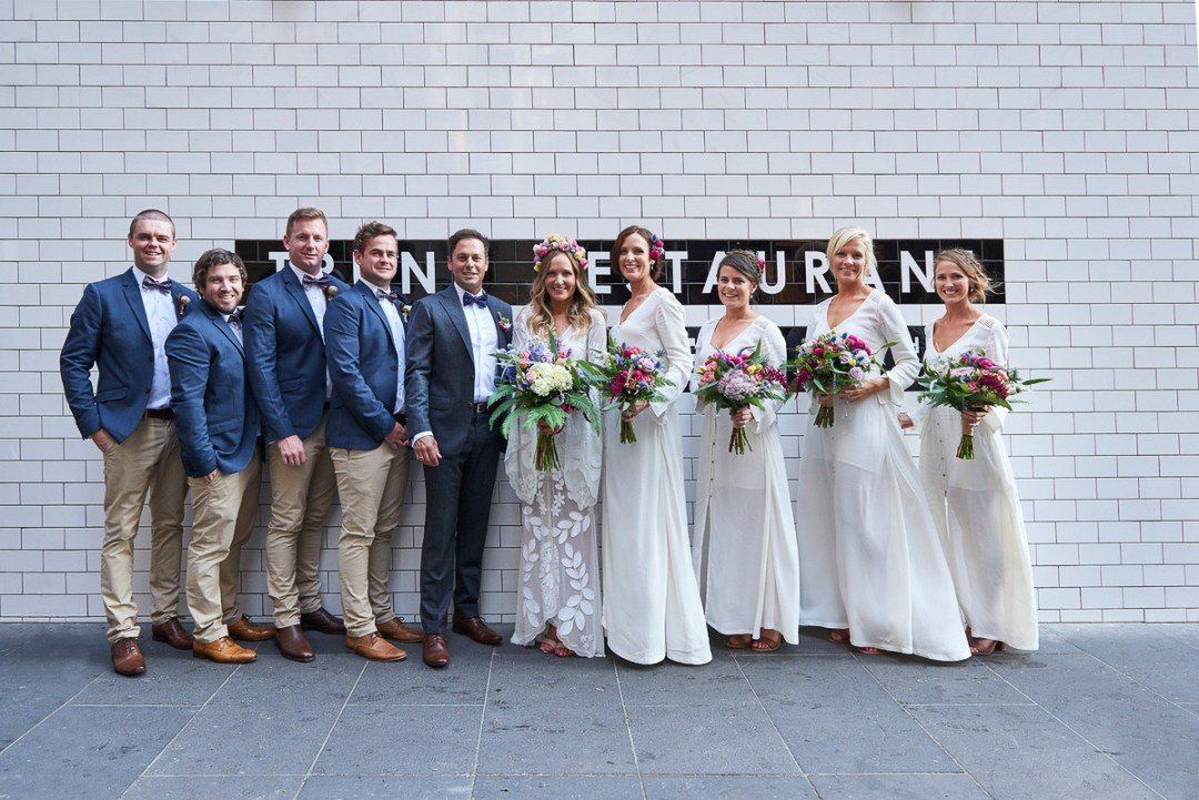 Real Wedding - Tarryn & Charlie, Melbourne CBD VIC - Ivory Tribe