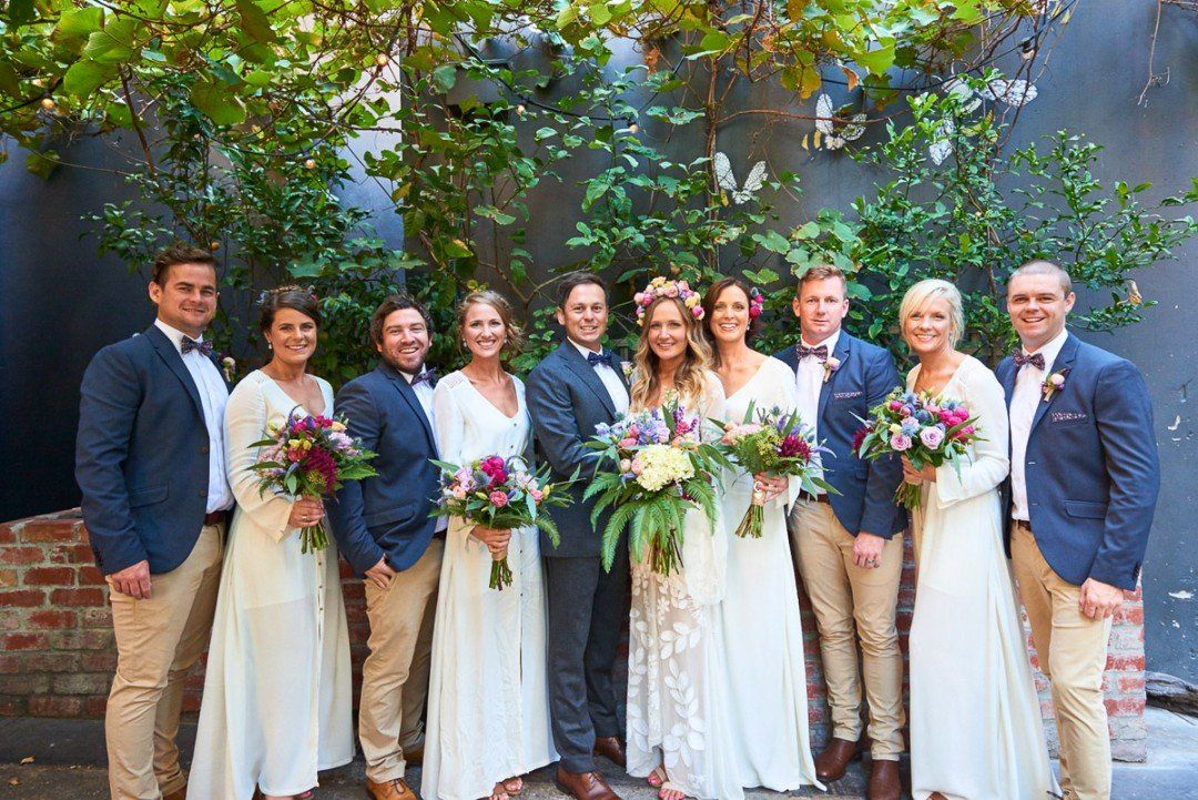 Real Wedding - Tarryn & Charlie, Melbourne CBD VIC - Ivory Tribe