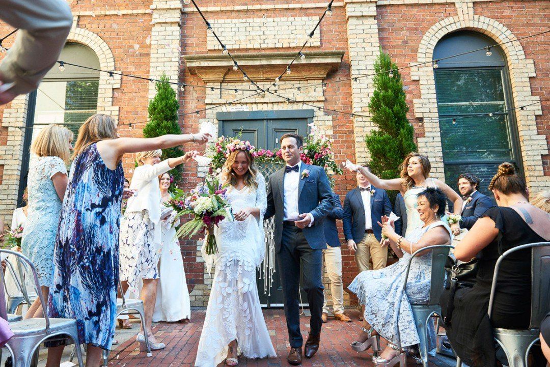 Real Wedding - Tarryn & Charlie, Melbourne CBD VIC - Ivory Tribe