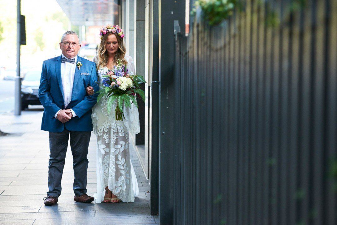 Real Wedding - Tarryn & Charlie, Melbourne CBD VIC - Ivory Tribe