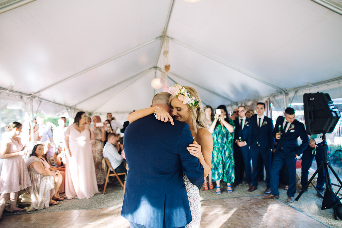 Real Wedding - Montana & Mitch, Riddles Creek VIC - Ivory Tribe