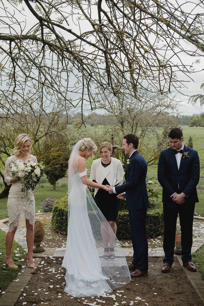Real Wedding - Zoe & Patrick, Oxley VIC - Ivory Tribe