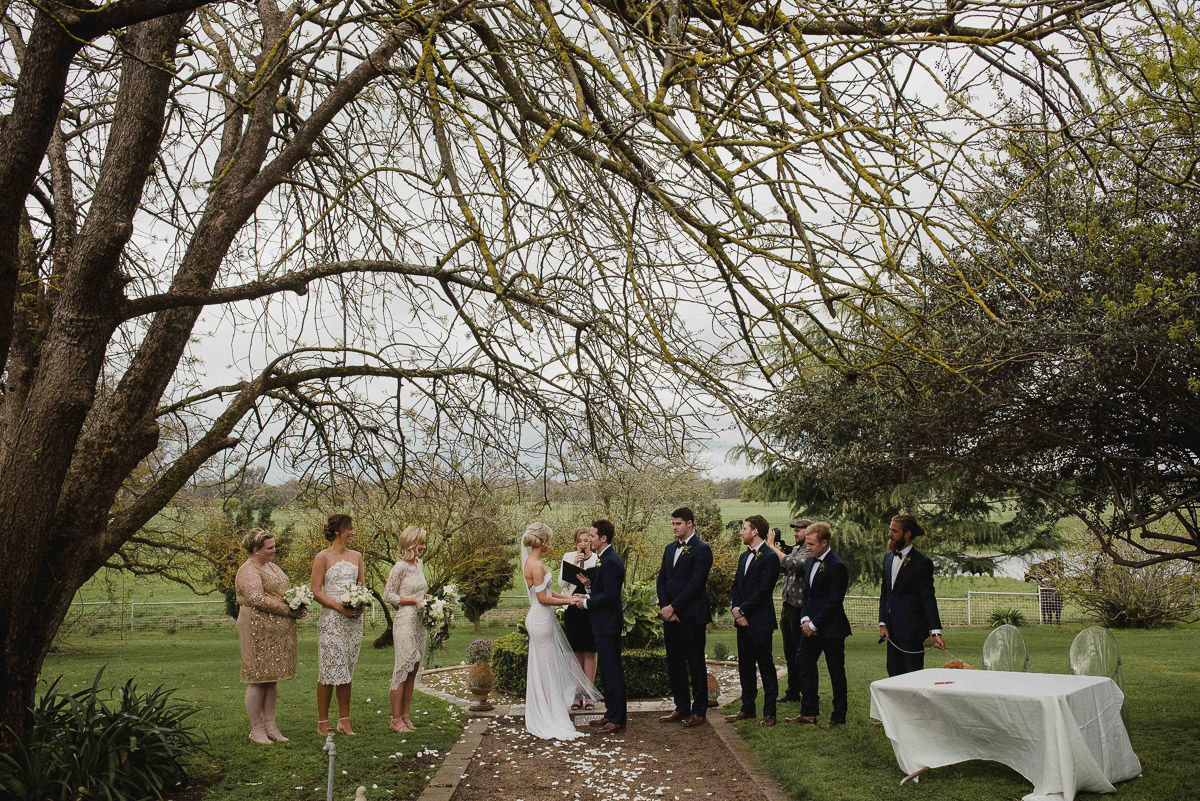 Real Wedding - Zoe & Patrick, Oxley VIC - Ivory Tribe
